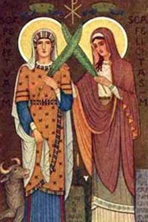 Santas Perpetua y Felicitas - 07 de marzo